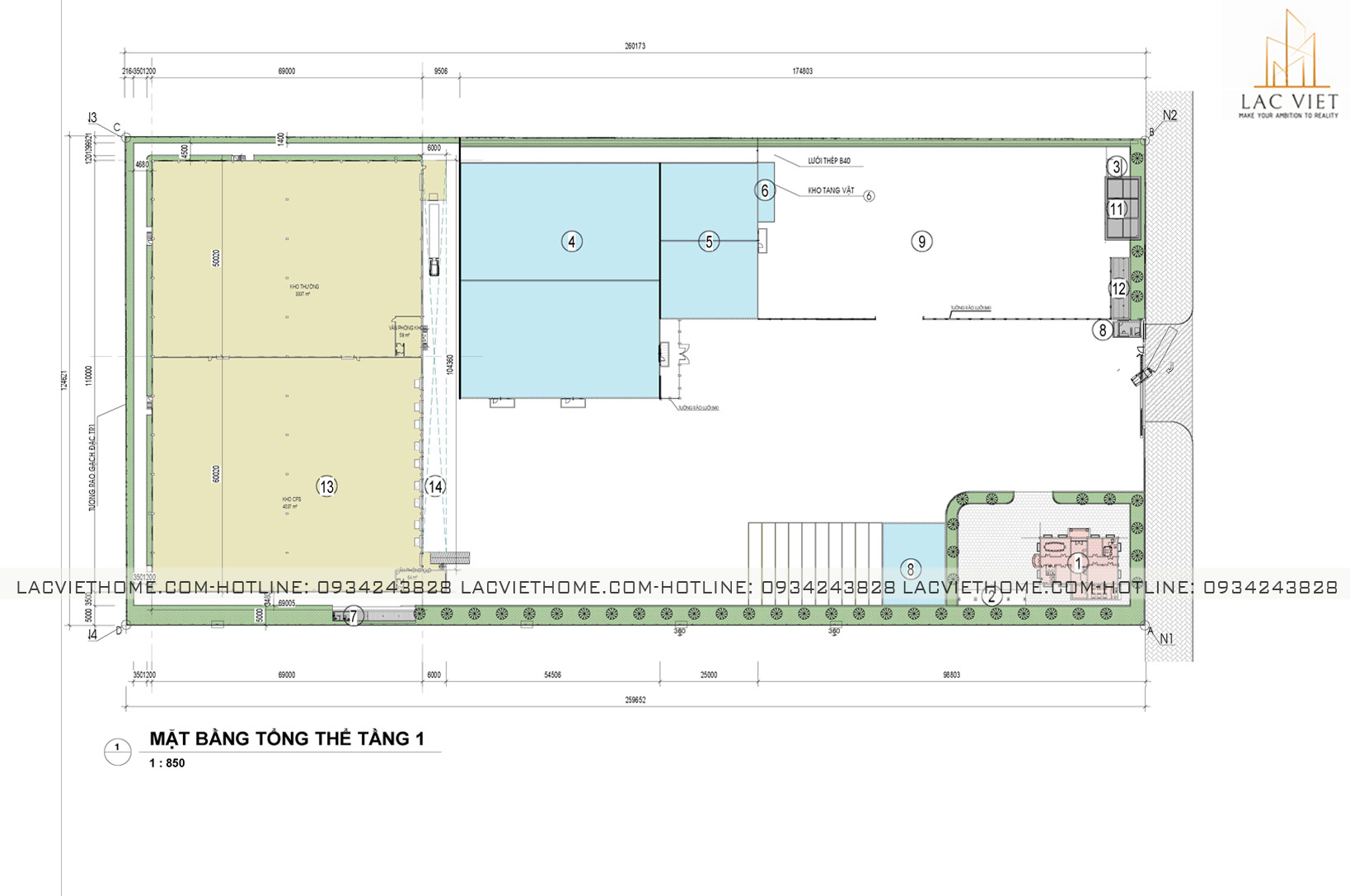 Thiết kế tổ hợp nhà kho thường và kho CFS Đình Vũ Devyt (Đức) – LẠC VIỆT