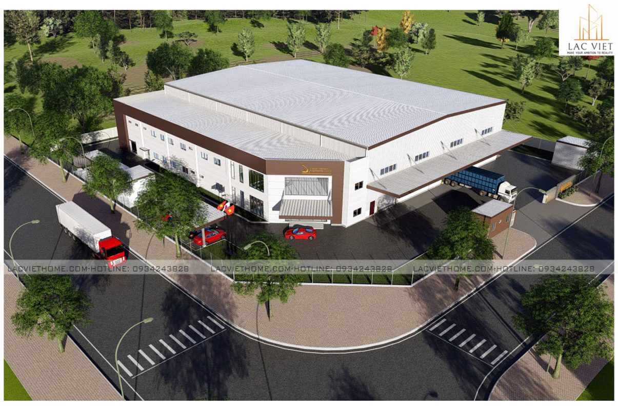 Thiết kế Nhà máy tự động hóa Daisan Dot Việt Nam (Nhật Bản) – LẠC VIỆT